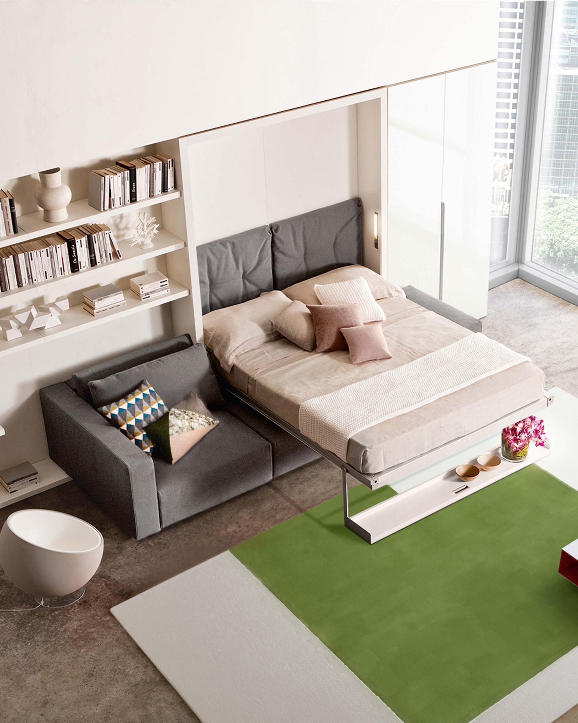 Swing Queen Wall Bed
